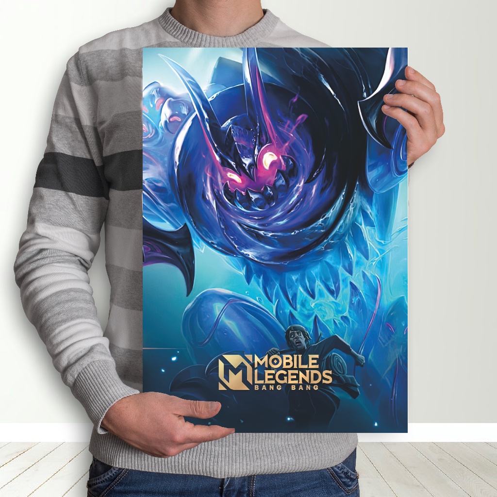 Jual Poster Game Mobile Legends Mobile Legend Hero - Size A3+ Miya ...