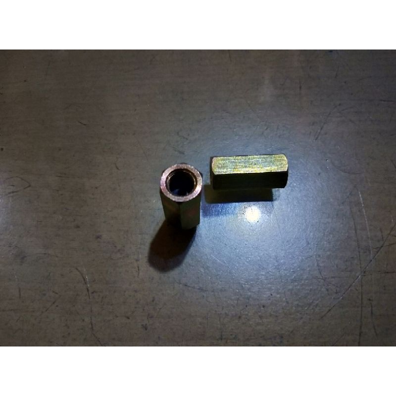 Jual Sambungan Pipa Rem/Connector 6mm nepel 12mm universal | Shopee ...