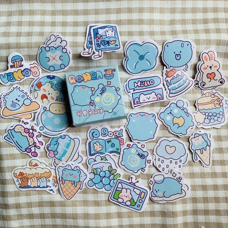 Jual 50 Pcs/Box STICKER PACK DECO STIKER LUCU CUTE KAWAII STICKER HP ...
