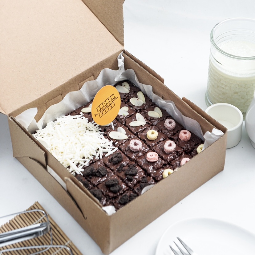 Jual Brownies Bites - Party Pack (18x18) | Shopee Indonesia