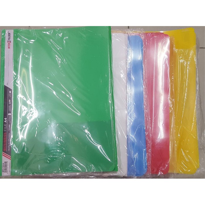 Jual Business File Inter X A4 InterX FolderOne | Shopee Indonesia