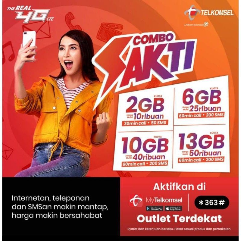 Jual KARTU SAKTI TELKOMSEL | Shopee Indonesia