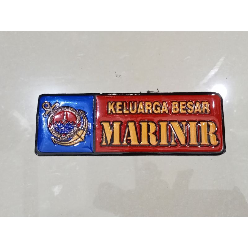 Jual Stiker plat mobil / TNI AL/Marinir/POMAL/TNI AU/TNI AD | Shopee ...