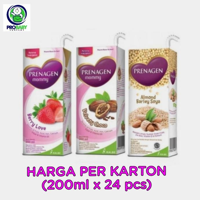Jual PRENAGEN MOMMY UHT 185 ml x 24 pcs / PRENAGEN UHT 1 KARTON | Shopee Indonesia