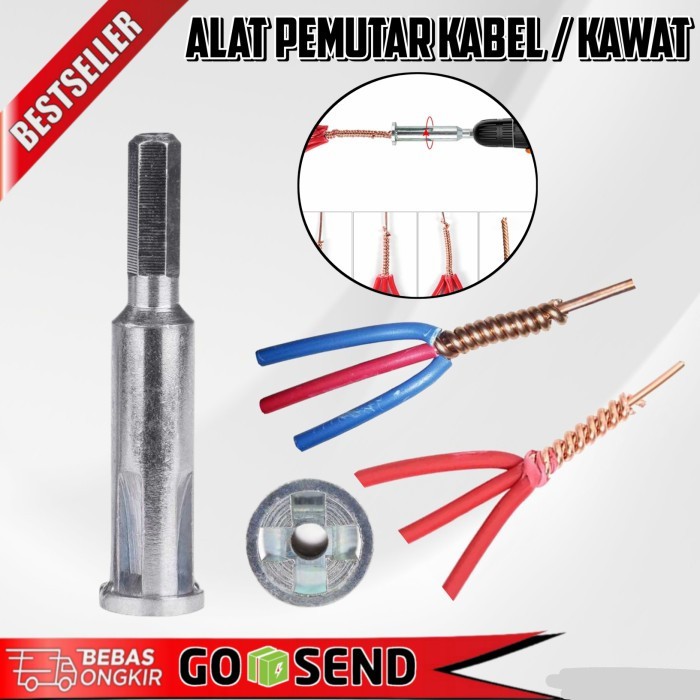 Jual Alat Pemutar Penyambung Kabel Listrik Twisting Tools Wire 5 Lubang ...