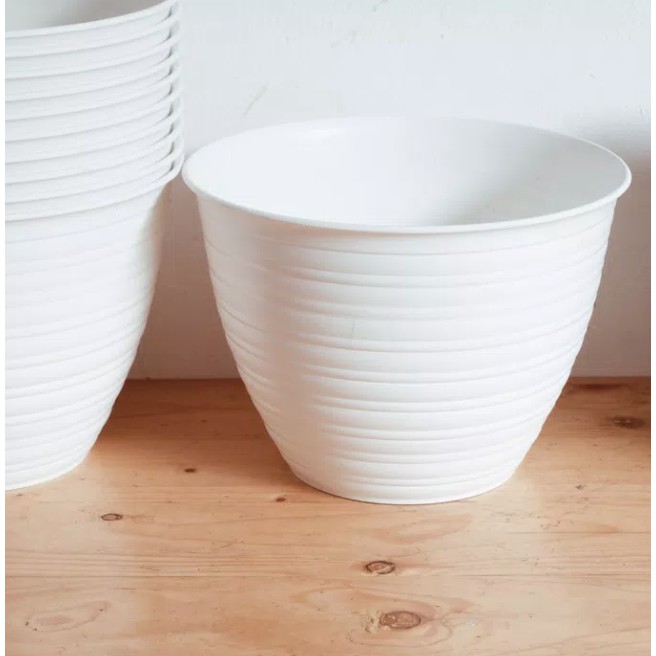 Jual Nanem Taneman - Pot Plastik Tawon - Putih | Shopee Indonesia