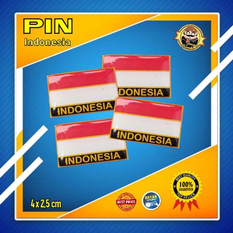 Jual PIN MERAH PUTIH INDONESIA / PIN BENDERA INDONESIA | Shopee Indonesia