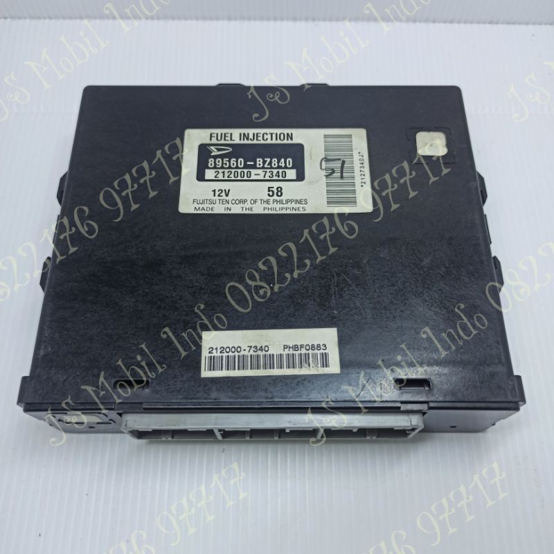 Jual Ecu Komputer Computer Fuel Injection All New Avanza 89560-BZ840 ...