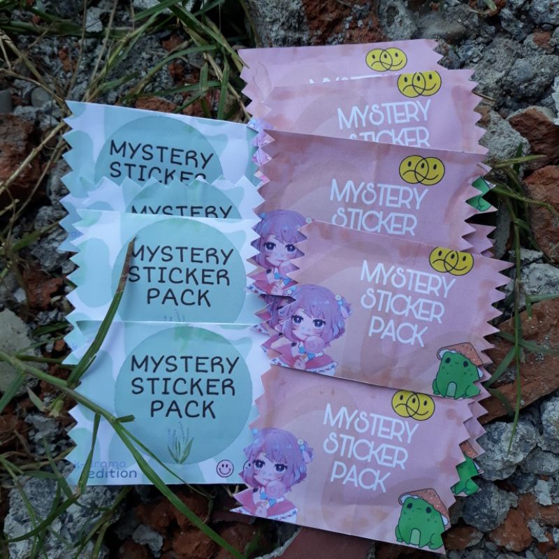 Jual Stiker mystery box jurnal stiker journaling misteri box | Shopee ...