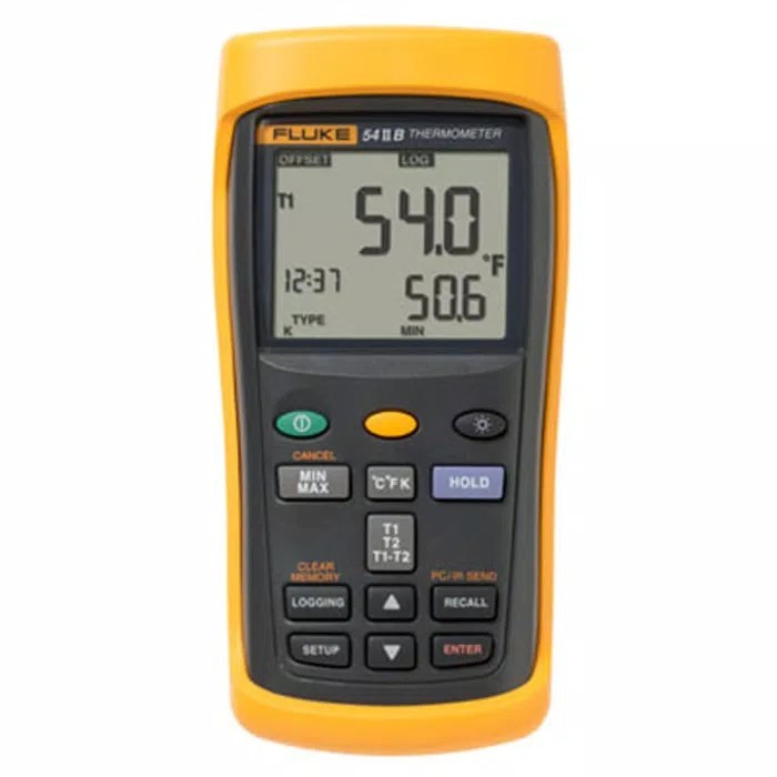 Jual Fluke 54II dual input digital thermometer alat ukur suhu 54 II ...