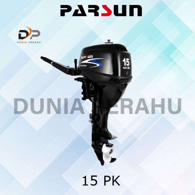 Jual Mesin tempel 15 pk long merk Parsun garansi dan ada service center ...