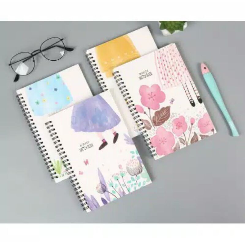 Jual CATTY BUKU TULIS SPIRAL A5 / SPIRAL NOTEBOOK A5 / RING NOTEBOOK ...