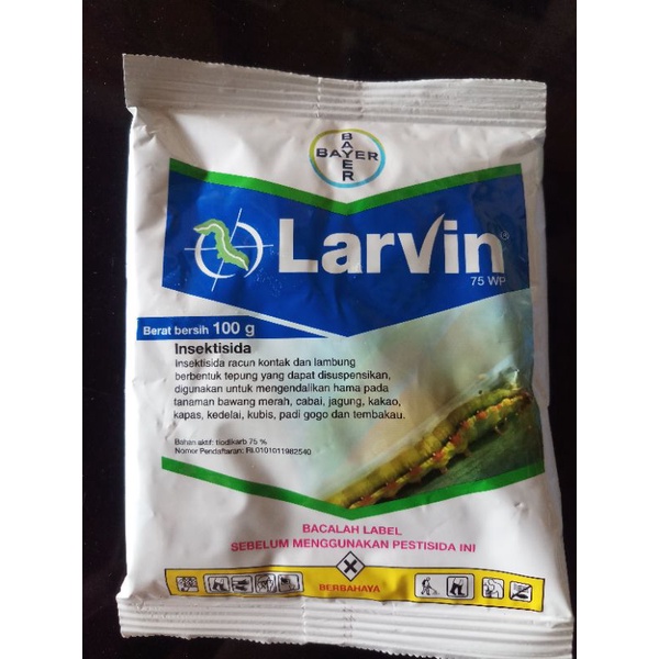 Jual INSEKTISIDA LARVIN 75 WP - 100 GRAM | Shopee Indonesia