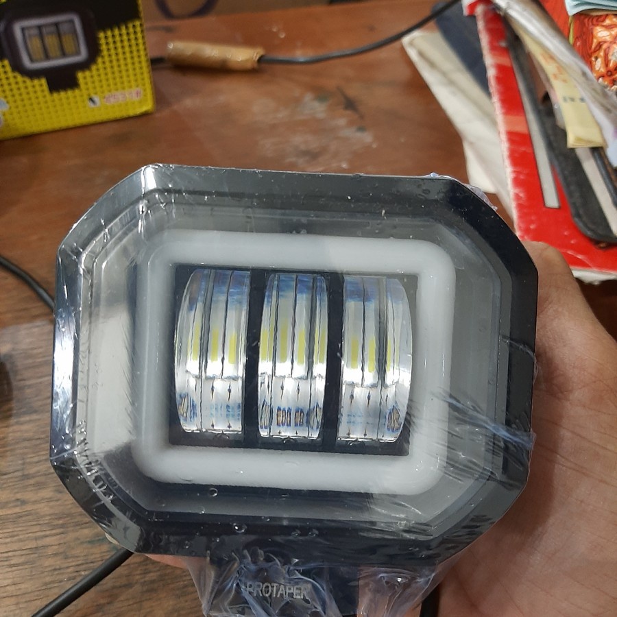 Jual Lampu Tembak Daymaker 3 Lensa + Angel Eyes | Shopee Indonesia