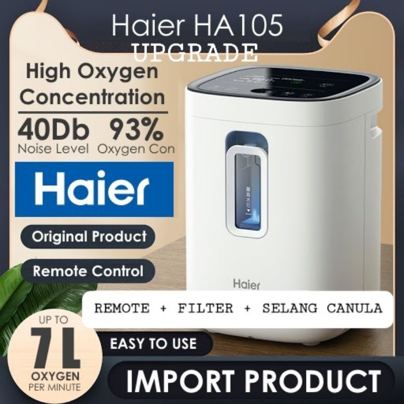 Jual HAIER H105 OXYGEN CONCENTRATOR - OKSIGEN KONSENTRATOR HAIER ...