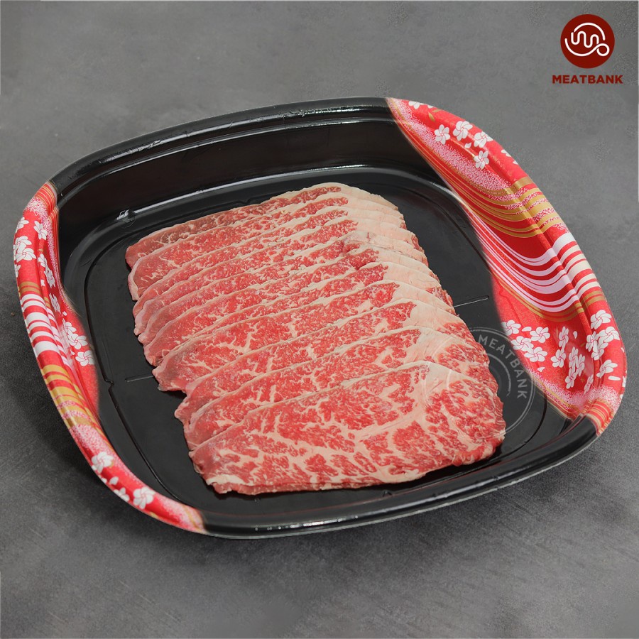 Jual MEATBANK KATA ROSU WAGYU SHABU chuck eye roll beef slice grill teppanyaki korean bbq ...