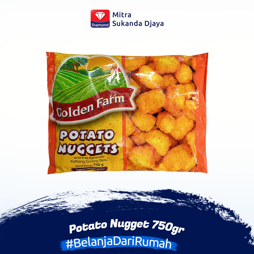 Jual GOLDEN FARM POTATO NUGGET 750GR | Shopee Indonesia