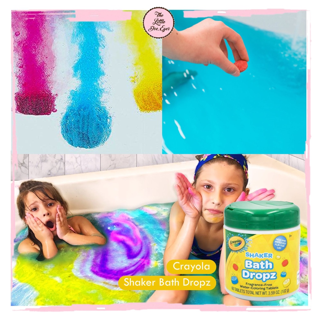Jual Crayola Bath Dropz - water coloring tablets | Shopee Indonesia