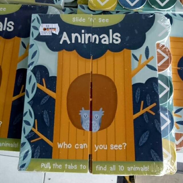 Jual Slide & see animals board book | Shopee Indonesia