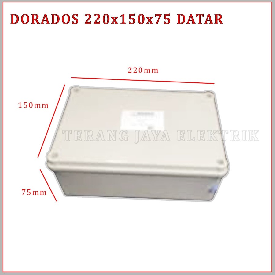 Jual BOX DURADUS 220X150MMX75MM DATAR | Shopee Indonesia