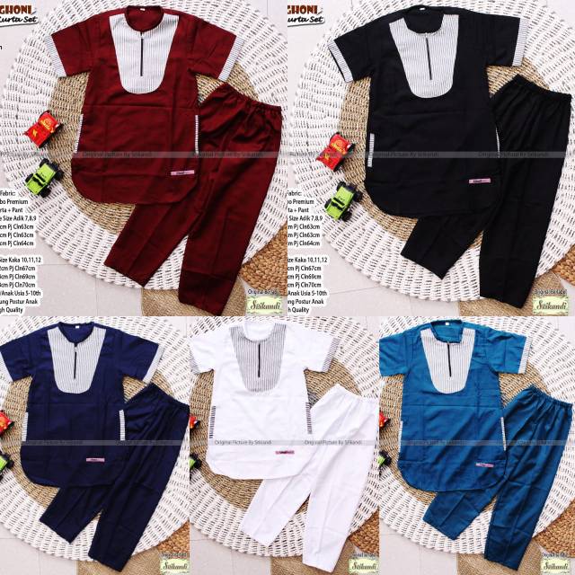 Jual Al-Ghoni kurta set by srikandi | Shopee Indonesia