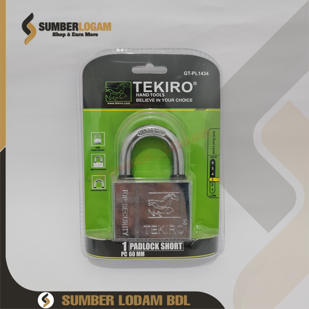 Jual Gembok 60 Pendek Tekiro | Shopee Indonesia