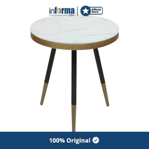 Jual Meja Tamu Informa Marsha Meja Sisi - Putih | Shopee Indonesia