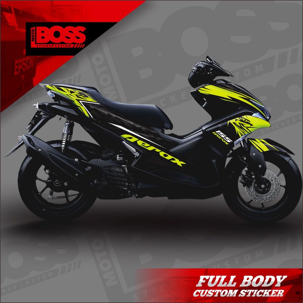 Jual Decal Sticker Stiker Yamaha Aerox 155 Full Body Sticker Decal ...