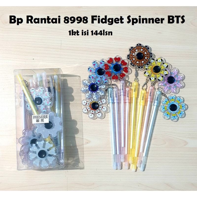 Jual PULPEN KARAKTER BTS/BT21 GANTUNGAN SPINNER (12pcs) | Shopee Indonesia