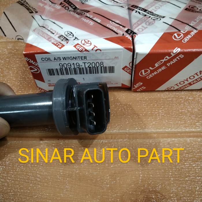 Jual COIL IGNITION KOIL PENGAPIAN INNOVA HILUX FORTUNER BENSIN 90919 ...