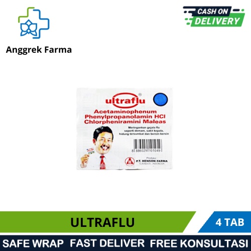 Jual ULTRAFLU TABLET/4 TABLET/OBAT FLU | Shopee Indonesia