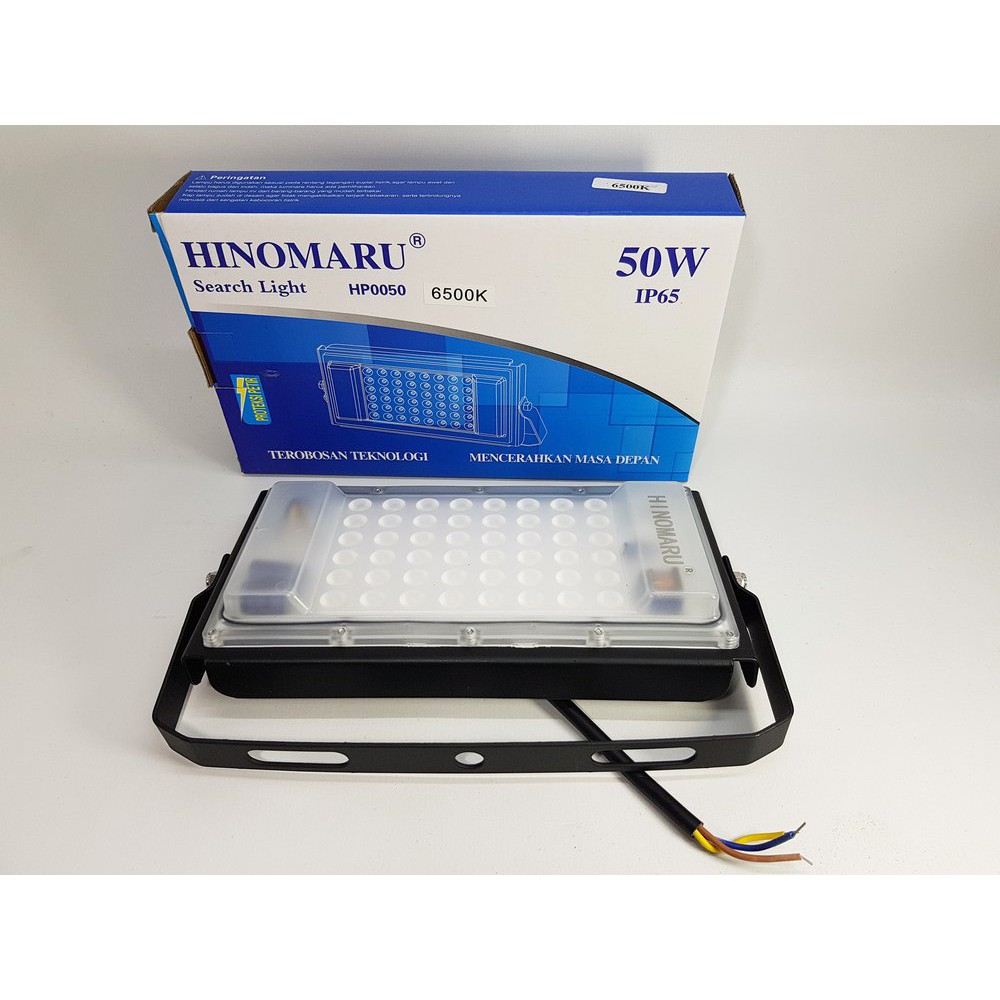 Jual Lampu Sorot LED - Flood Light - Hinomaru 50 Watt - Putih | Shopee Indonesia