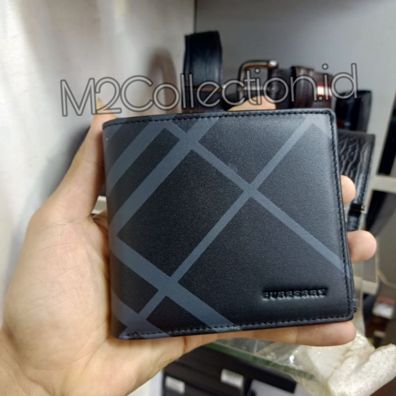 Jual Dompet Pria Burberry Leather Dompet Lipat Premium Quality | Shopee ...