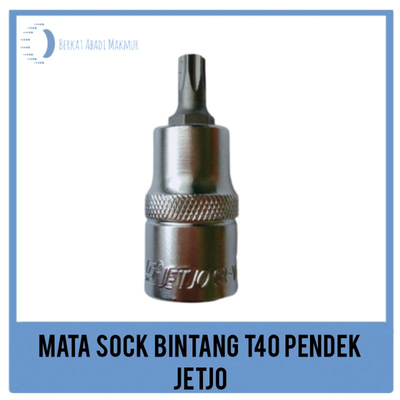 Jual Mata Sock Bintang T40 Pendek 1/2" inch Starbit Socket T40 | Shopee ...