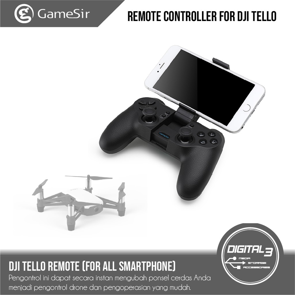 Jual GameSir T1d Controller DJI Ryze Tello RC Remote Control Joystick ...