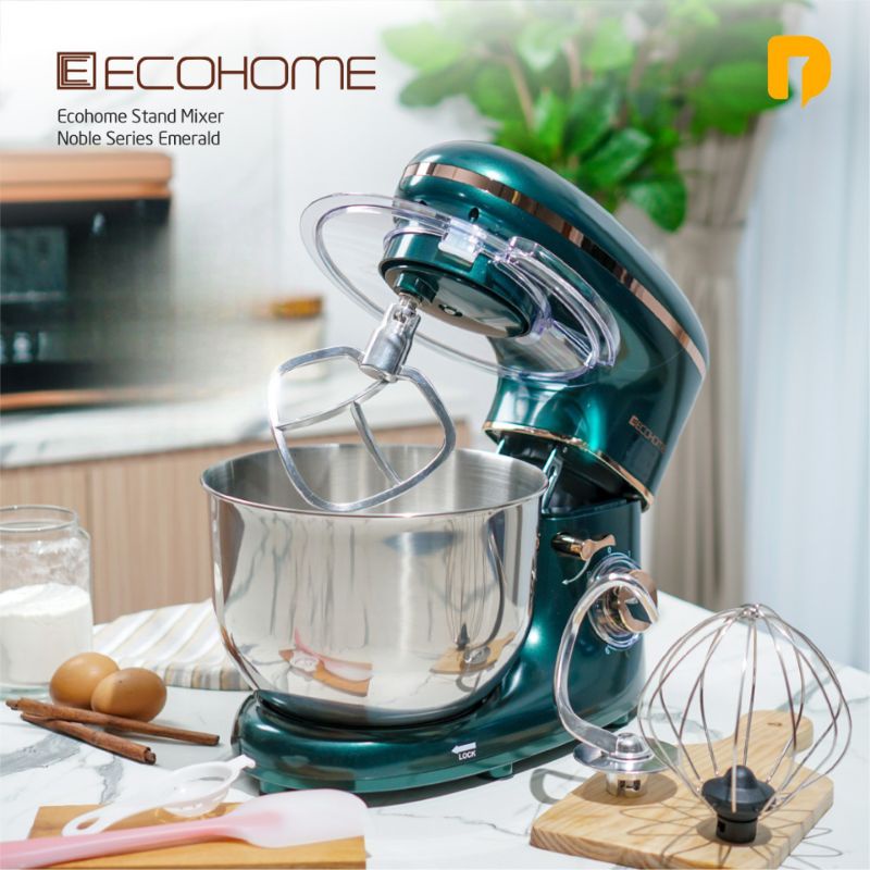 Jual Ecohome Stand Mixer Noble Series emerald, Stand Mixer, Ecohome ...