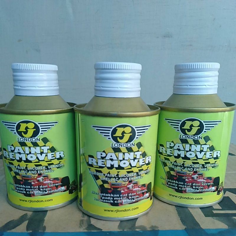 Jual Rj Paint Remover perontok cat pembersih cat RJ london 100gr ...
