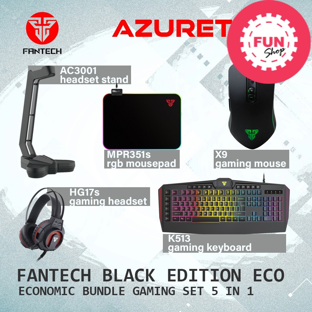 Jual Fantech Black Edition Eco - Bundle Set | Shopee Indonesia