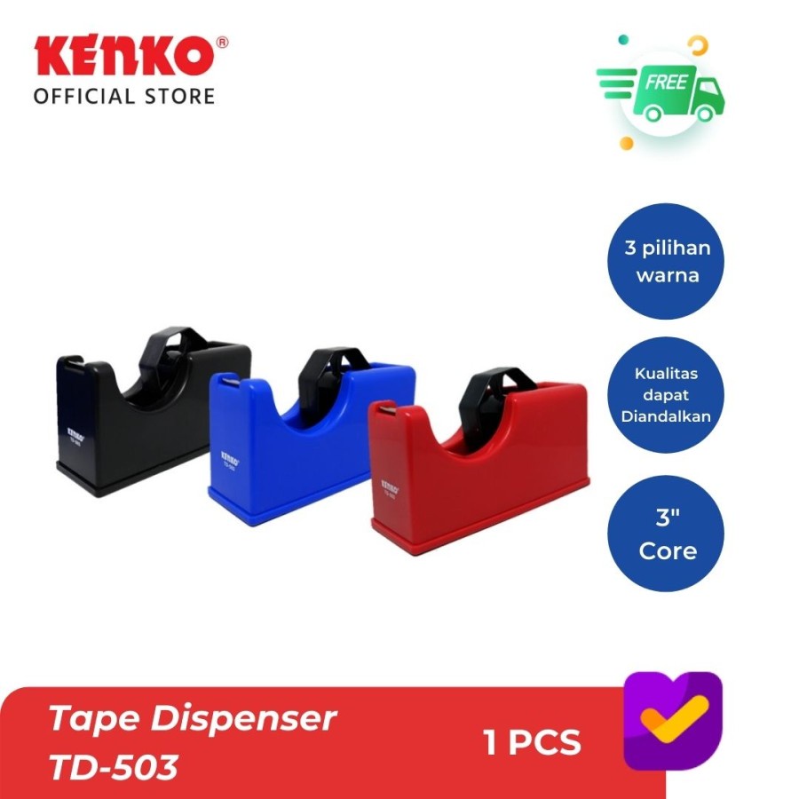 Jual Kenko Tape Dispenser TD-503 (3" Core) | Shopee Indonesia