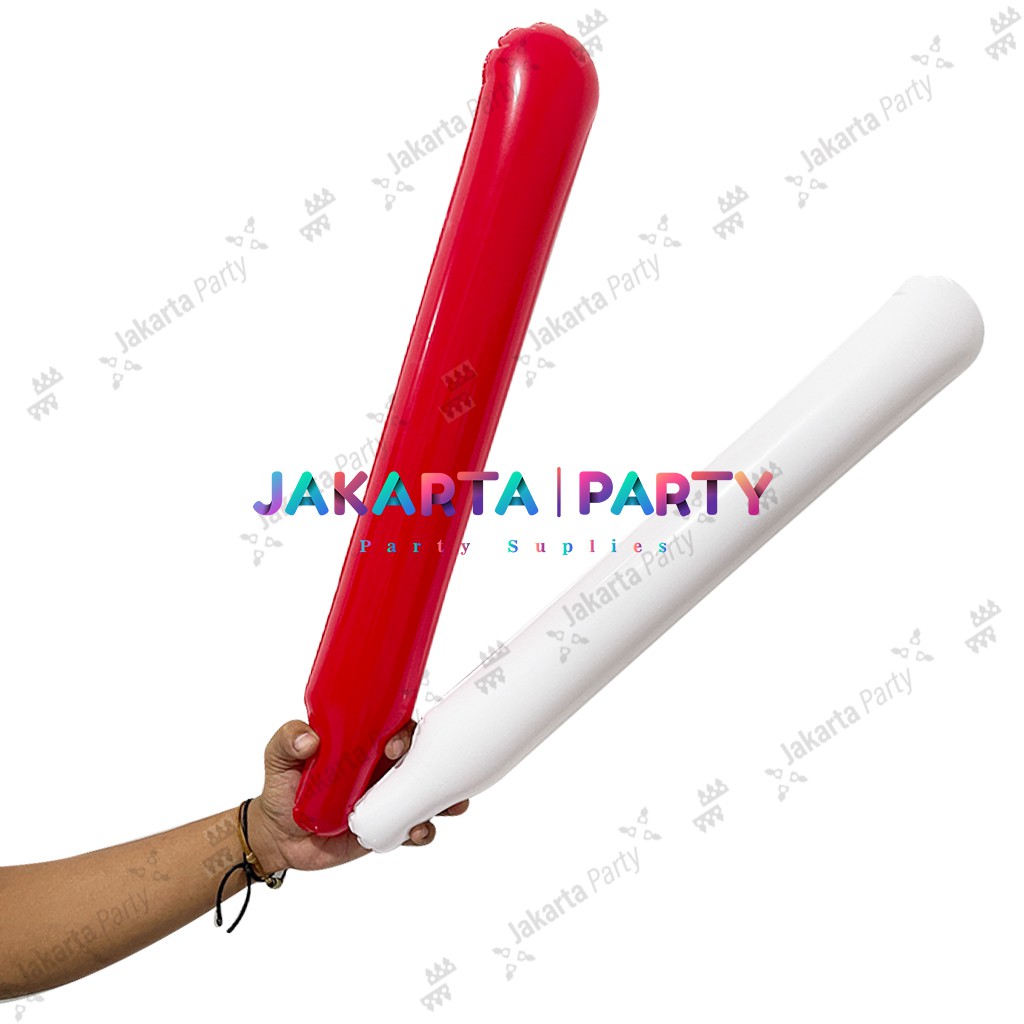 Jual Balon Tepuk Merah Putih / Balon Suporter Merah Putih | Shopee ...