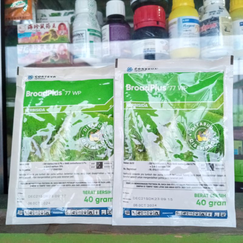 Jual BroadPlus 77 WP Seperti Ally Plus Herbisida Bubuk 40 Gram Selektif ...