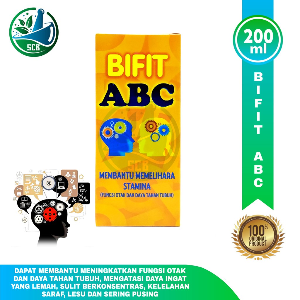 Jual Bifit ABC - Obat Vitamin Penambah Daya Ingat Dan Daya Tahan Tubuh ...