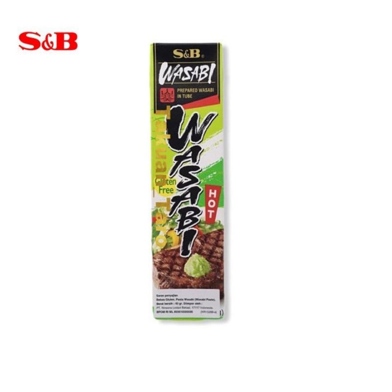 Jual S&B Wasabi Paste 43gr | Shopee Indonesia