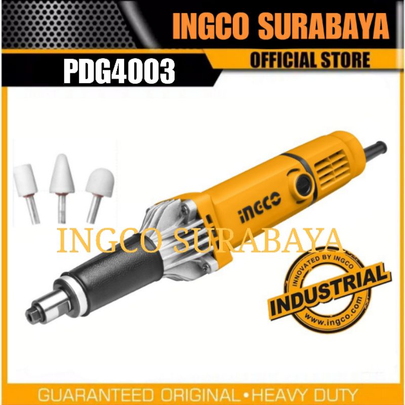 Jual INGCO PDG4003 MESIN GERINDA TANGAN BOTOL BATU TUNER LURUS | Shopee ...