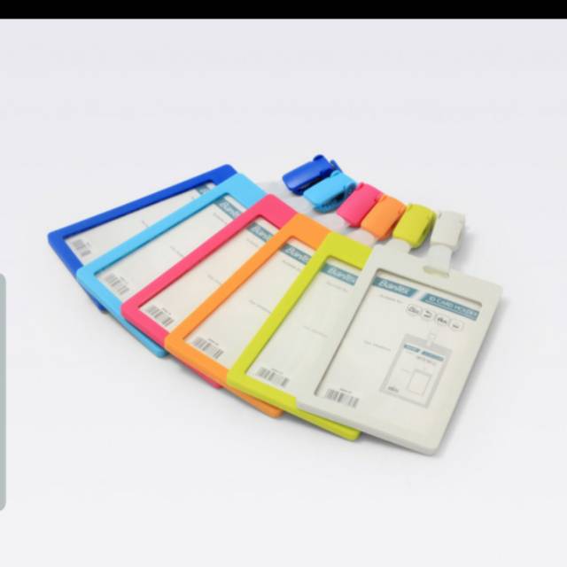 Jual Name tag bantex/ name tag murah/ name tag clip/ name tag warna/ id ...