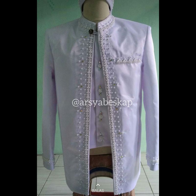 Jual COD JAS BESKAP PENGANTIN SUPER / BESKAP AKAD / BESKAP ISLAMI ...