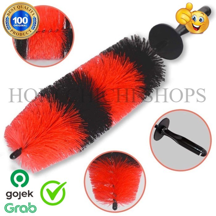Jual Sikat Velg - Wheel Brush Sikat Detailing Panjang Ban Dalam Mobil ...