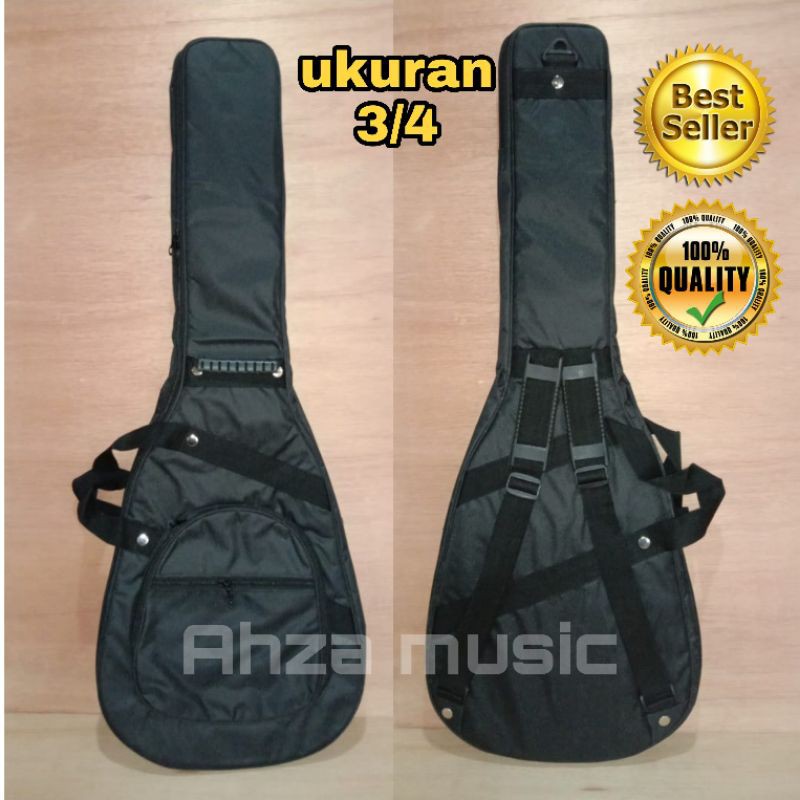 Jual Tas Gitar Akustik 3/4 Lapis Busa Tebal | Shopee Indonesia