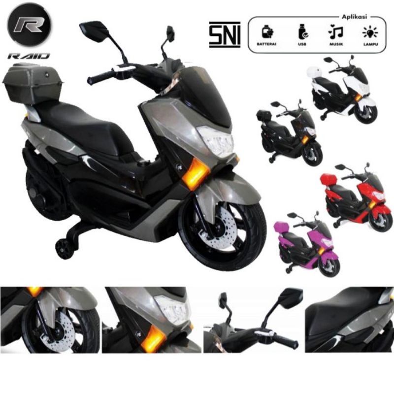 Jual MAINAN MOTOR AKI ANAK NMAX M588 BEST SELLER | Shopee Indonesia