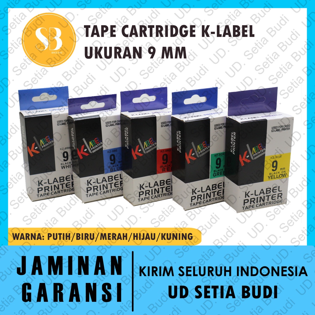 Jual K-Label Printer 9mm Compatible CASIO EZ-Label Printer | Shopee ...